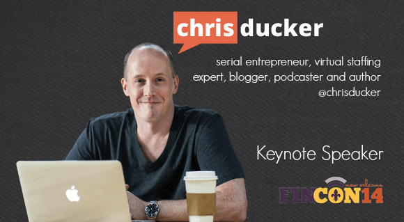 The "Virtual CEO" Chris Ducker to Keynote at #FinCon14 ⋆ [FinCon]